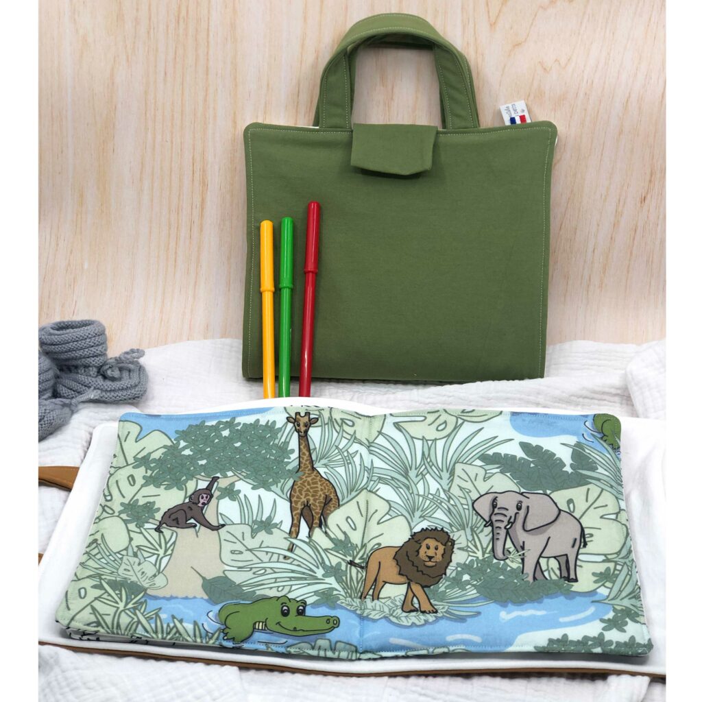 Mallette d'activités "Animaux de la jungle" nomade - OLIVE - LA NATURE ...