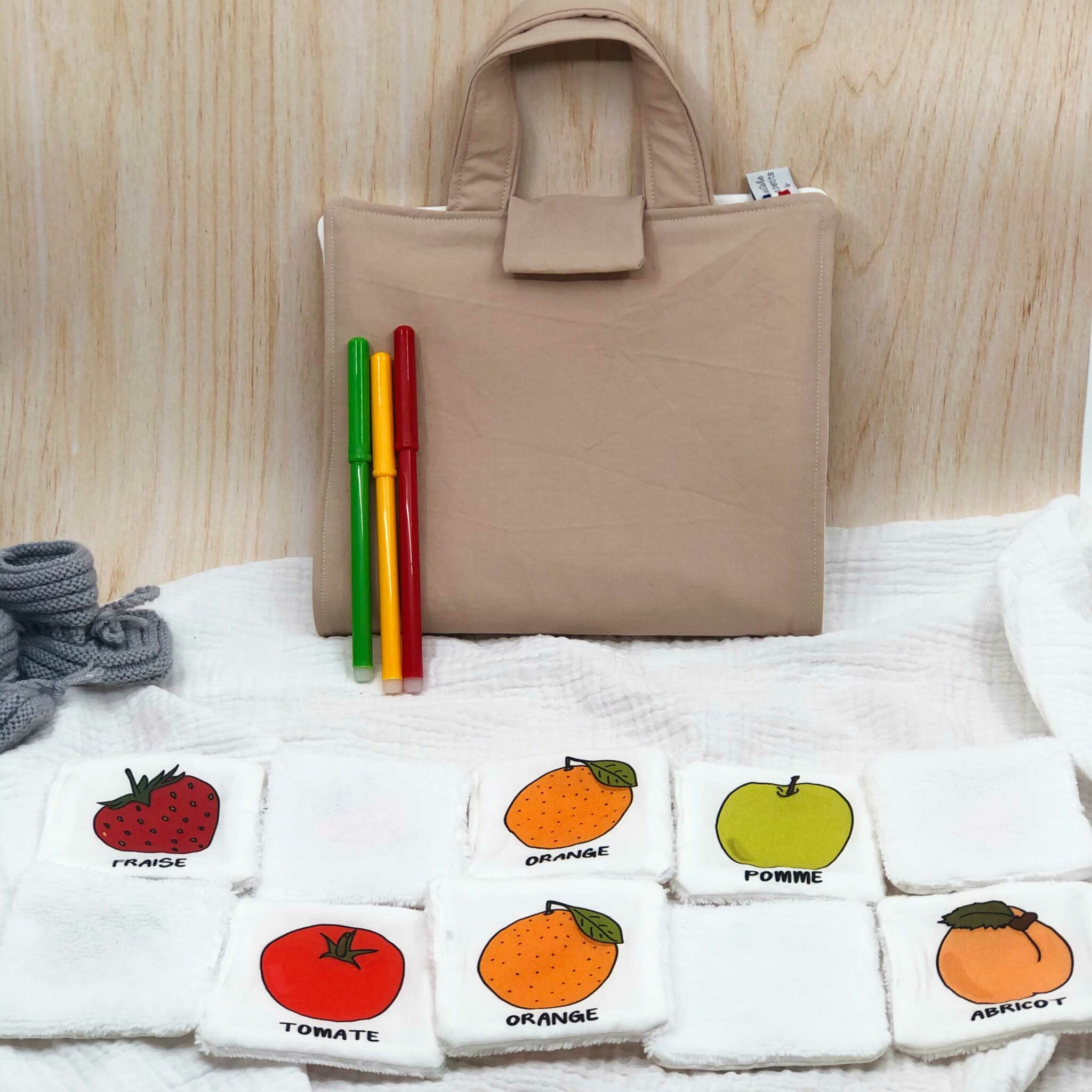 Mallette d'activités "petit jardinier" nomade - LIN - LA NATURE DES PETITS