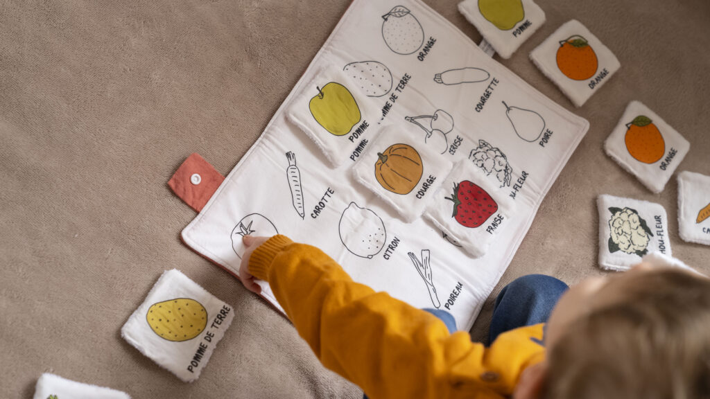 Set de table à colorier "Petit jardinier" - Imagier fruit et légume ...