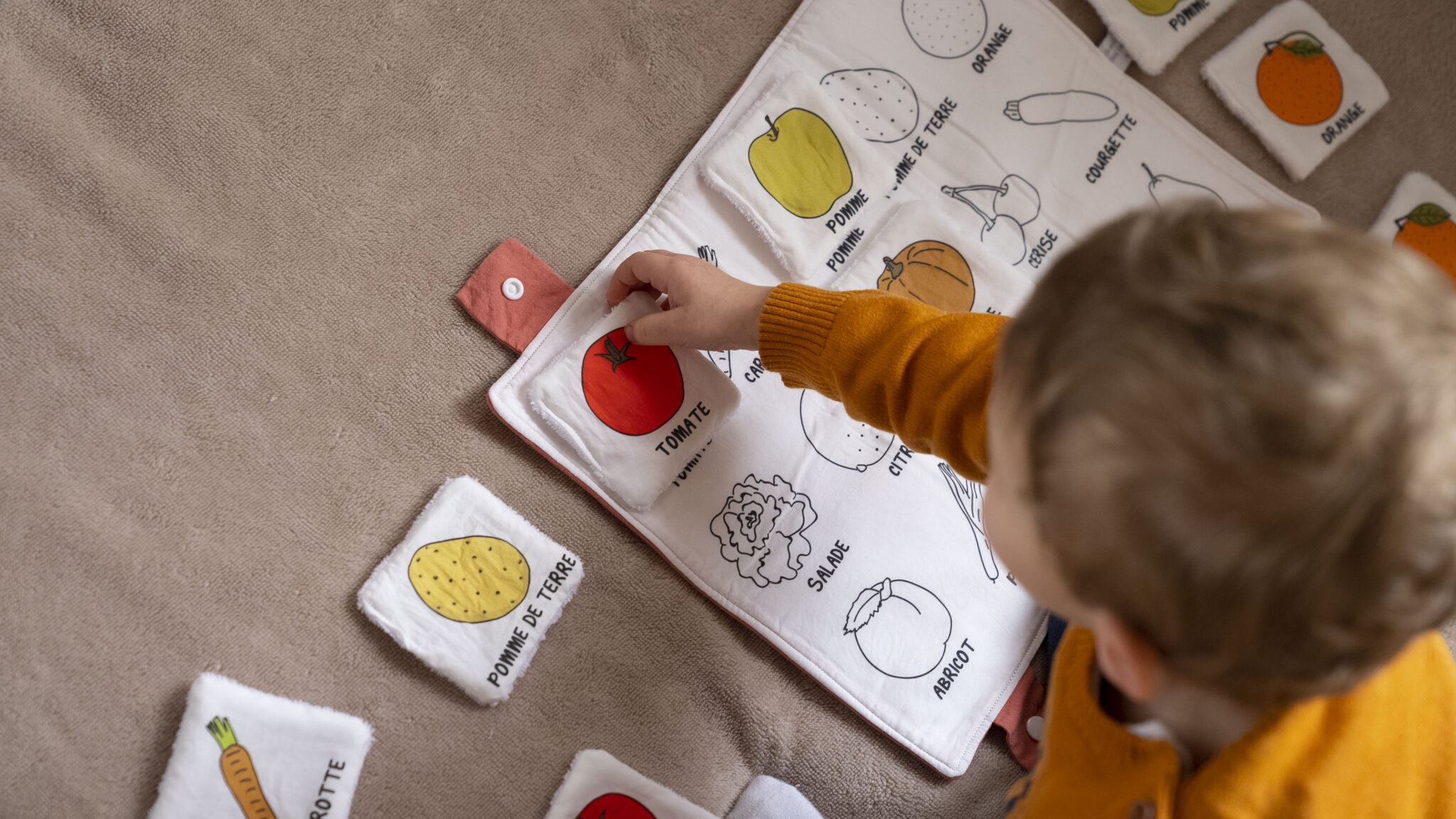 Set de table à colorier "Petit jardinier" - Imagier fruit et légume ...