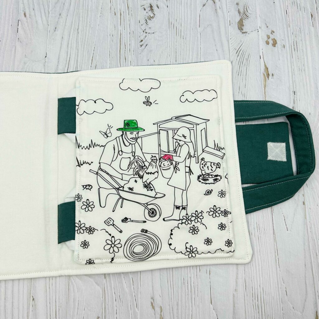 Mallette d'activités évolutive + 3 pages + mémory- "Petit jardinier ...